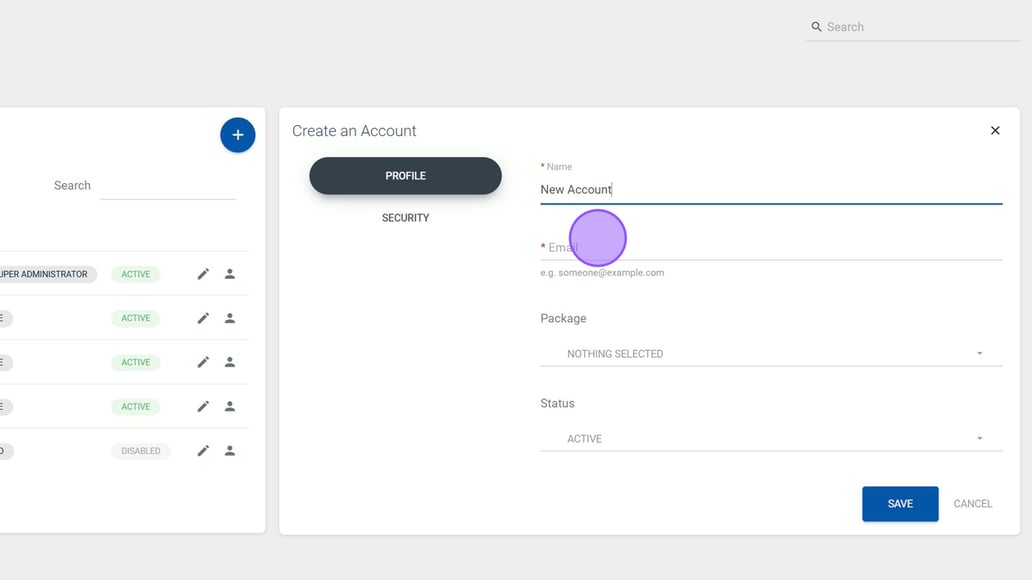 How to Create a Customer Account
