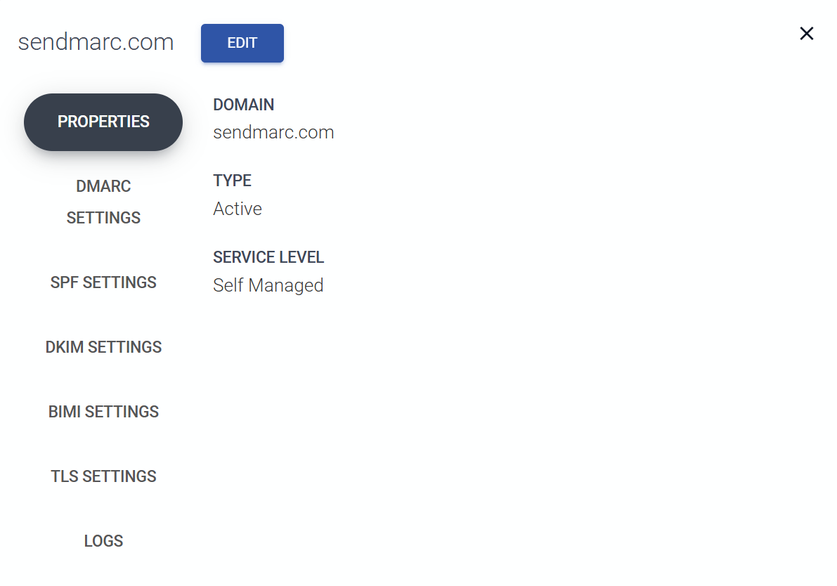 Domains Dashboard