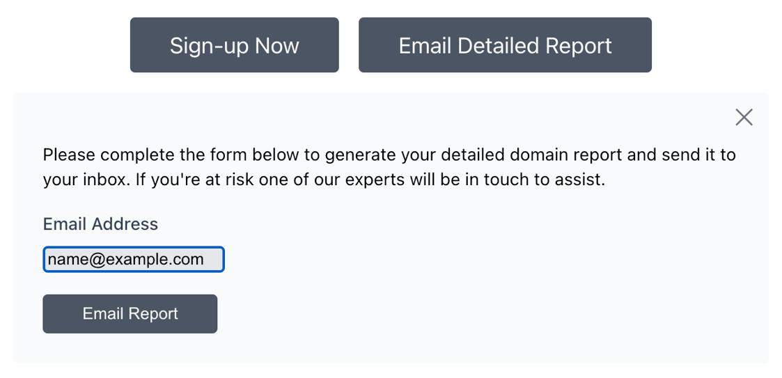 Sendmarc Partner Scoring Widget