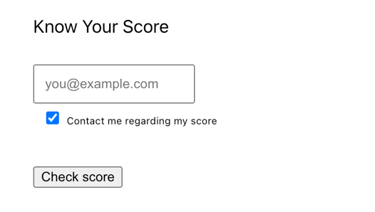Sendmarc Partner Scoring Widget