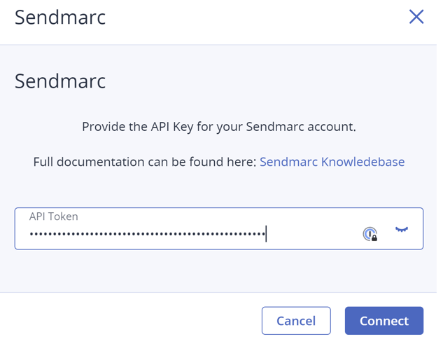 How to Connect Acronis to Sendmarc