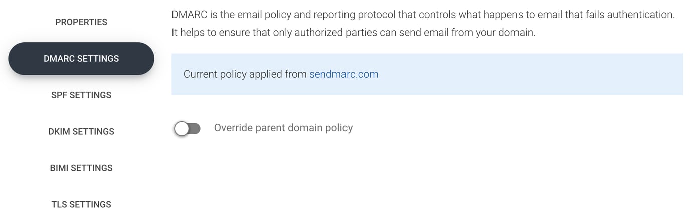 Dmarc Configuration Settings Setup